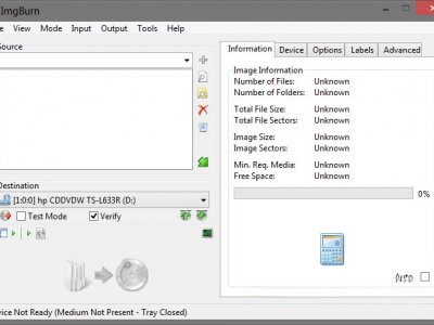 Завантажити ImgBurn (Імжберн) українською безкоштовно