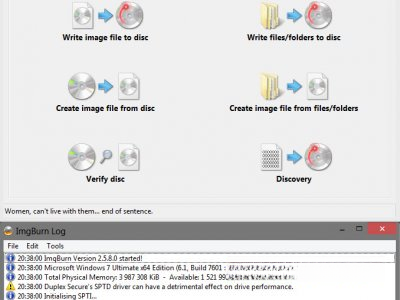 Завантажити ImgBurn (Імжберн) українською безкоштовно