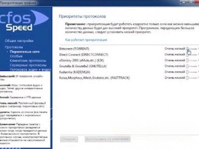 Завантажити cFosSpeed (Кросспід) українською безкоштовно